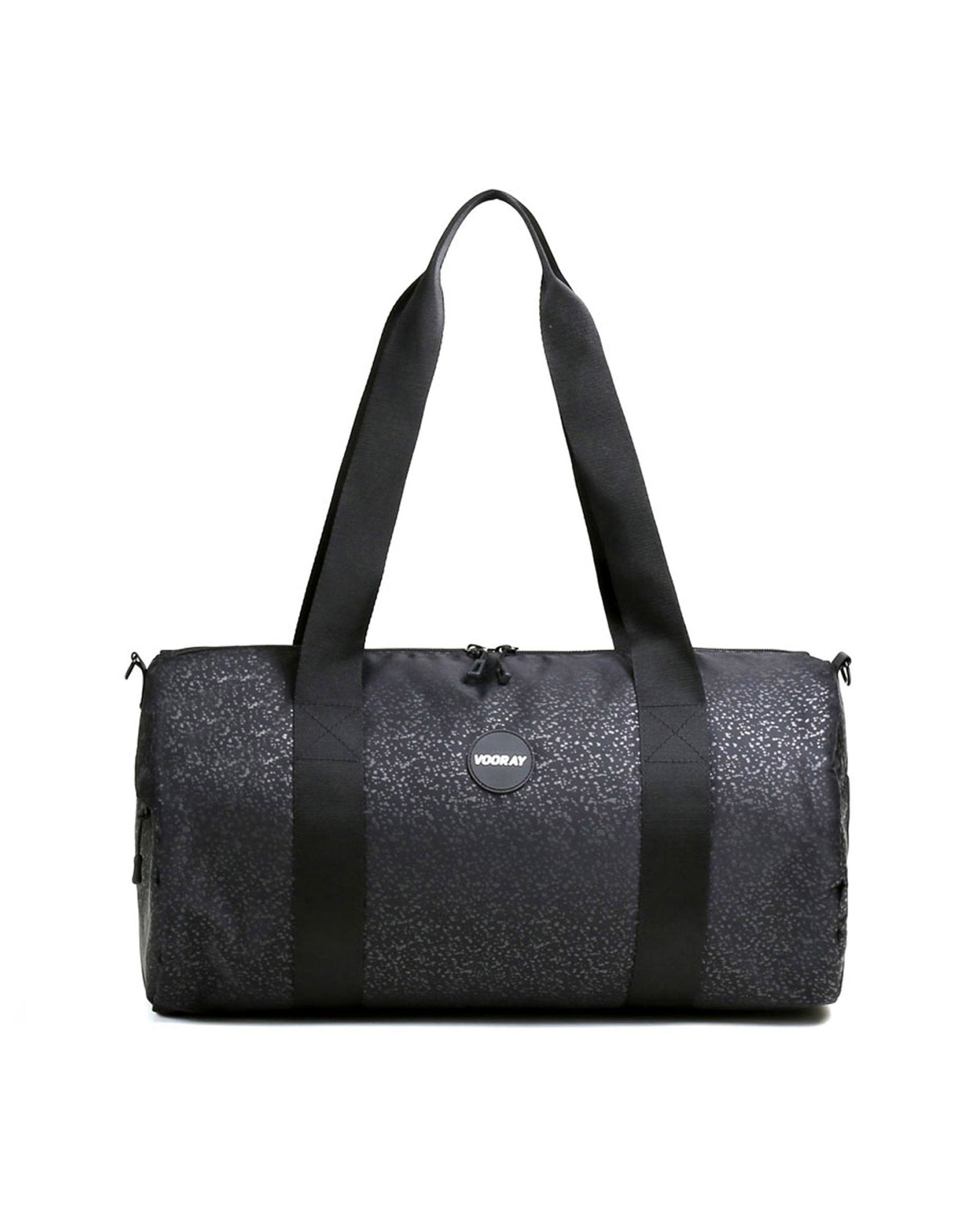 Vooray Iconic Barrell Duffel Bag - Black Foil – Fearless Wanaka