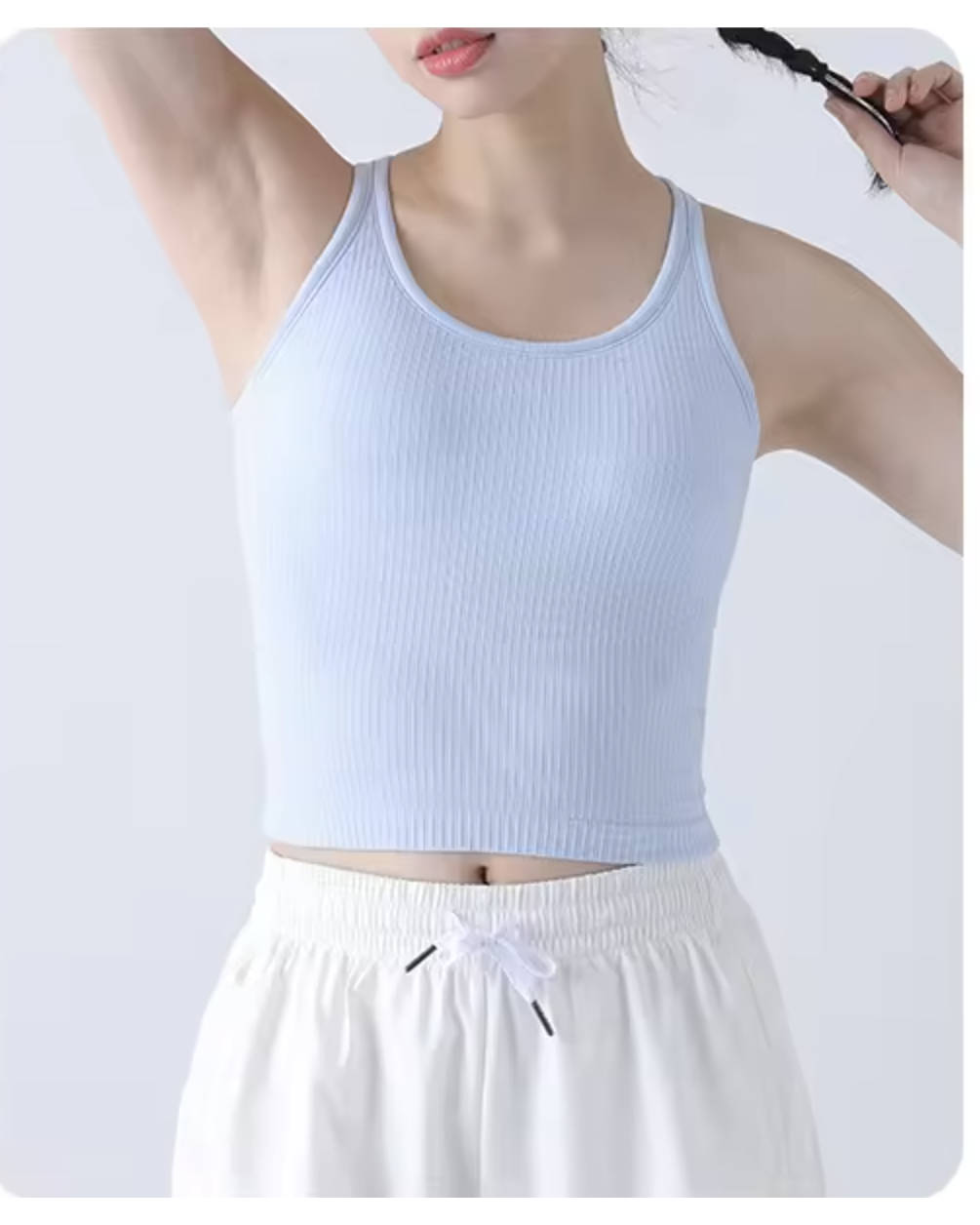 Fearless Club Power Tank - Baby Blue – Fearless Wanaka