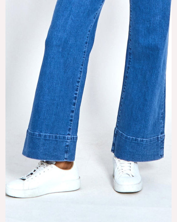 Monaco Jeans Milan Wide Leg Jean - Blue – Fearless Wanaka
